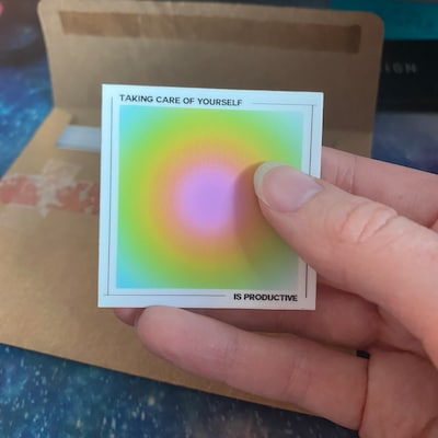 Focus Aura Sticker, Stickers, Stickers Aesthetic, Stickers Laptop ...