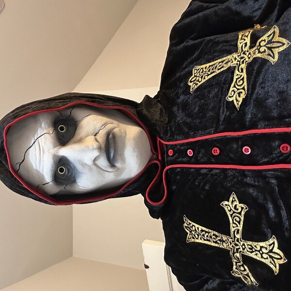 Demon Nun Mask inspired by Valak - Etsy