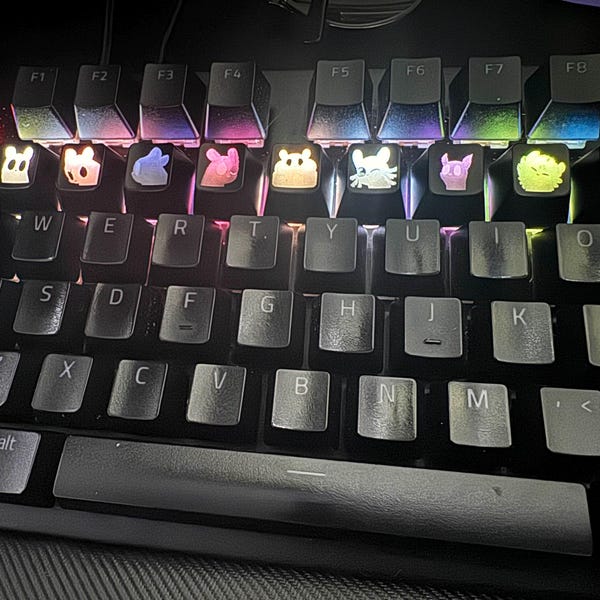 Rainworld Keycap Set, Backlit (4) - Etsy