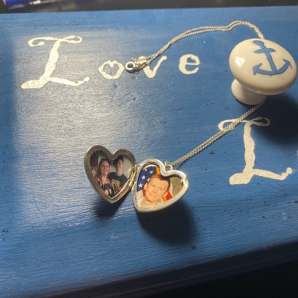 Heart Locket Prints,photo Resize for Locket,locket Photo Print Heart ...