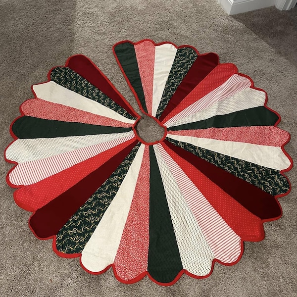 PDF Pattern for Giant Dresden Christmas Tree Skirt - Etsy