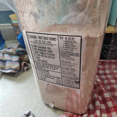 Printable Muffin Mix PDF / SVG / JPG Craftologist Homemade Muffin Dry ...