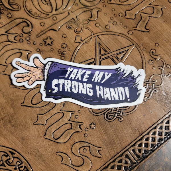 Take My Strong Hand! Scary Movie 2 Die Cut Sticker - Etsy
