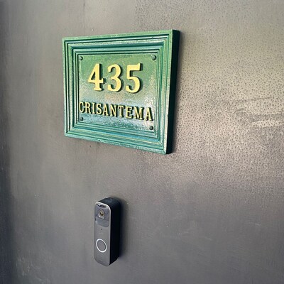 Colonial Style House Sign Personalized House Numbers Address - Etsy