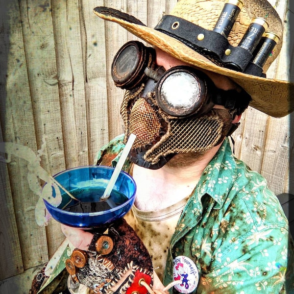 Post Apocalyptic Cyberpunk Scavenger Rig Backpack - Water, Oxygen ...