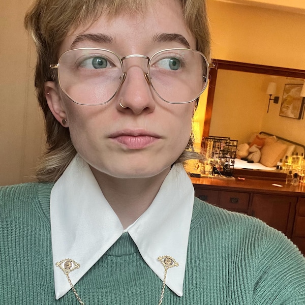 Handmade Large Brass Cicada Collar Pins // Spirit Animal Lapel Cardigan ...