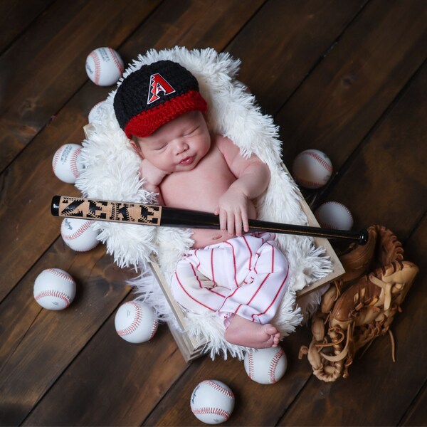 Baby Boy Baseball Cap - Baseball Cap - Crochet Chicago Cubs Hat ...