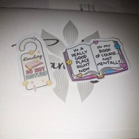 When Life Gets Blurry Sticker, Affirmation Sticker, Clear Laptop ...