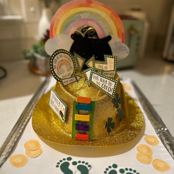 Leprechaun Trap Kit Printable, St Patricks Day Activities for Kids ...