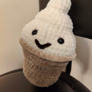 Ice Cream Cone Plush Crochet PATTERN Amigurumi (Instant Download) - Etsy