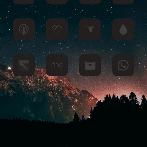 Icon Pack Sunrise Chroma Ios 17 | Gradient Border | 750+ Icons | 10 ...