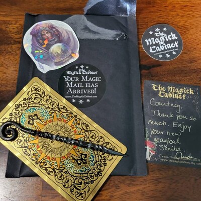 Conjure and Hexing Nails, Witches Nail Hand Forged and Twisted, Candle ...