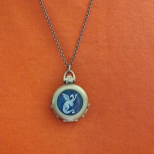 Dragon Locket, Dragon Necklace, Mythical Creature, Dragon Art, Dragon ...