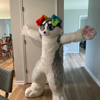 DIGITAL Digitigrade Bodysuit Pattern for Fursuits Sized Medium Female ...