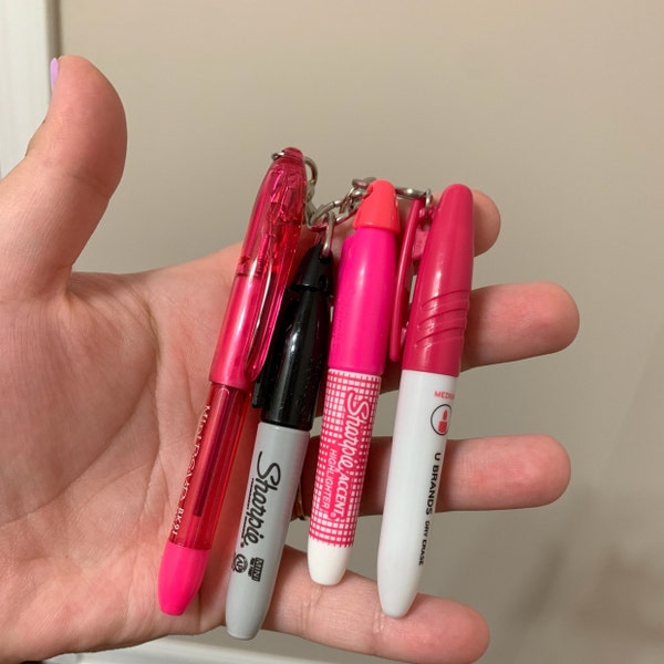 Mini Sharpie Badge Clip - Nurse Jewelry - Marker and Highlighter ...