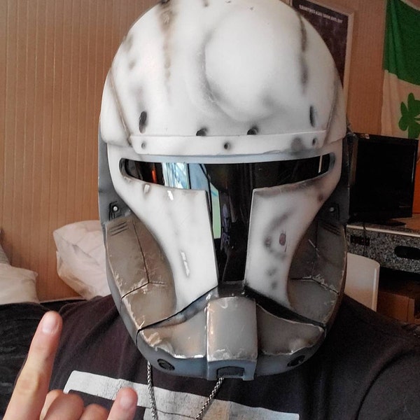 Republic Commando Scorch Full Helmet: Fiberglass Star Wars Cosplay Prop ...