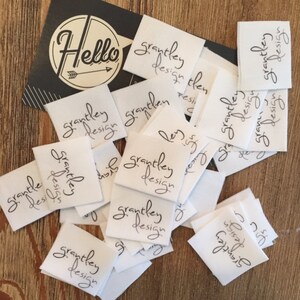 100 Medium/small Custom Labels - Etsy