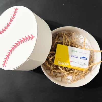 Baseball Ball Gift Box Svg, 3D Baseball Ball Svg, Baseball Ball Box Svg ...