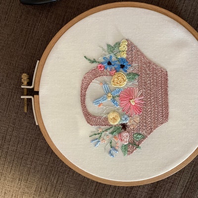 DK Designs Brazilian Embroidery 3847 A Case of Buds pattern - Etsy