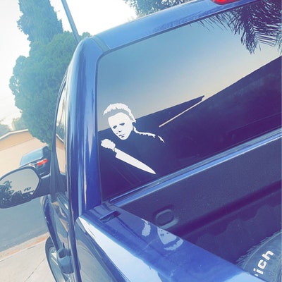 Michael Myers Decal Sticker Sticker for Car Window for Tumbler Sticker ...