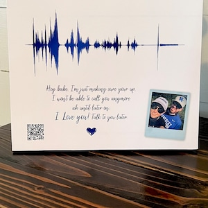 QR Code for Custom Sound Wave Printable Digital Art Custom - Etsy Canada