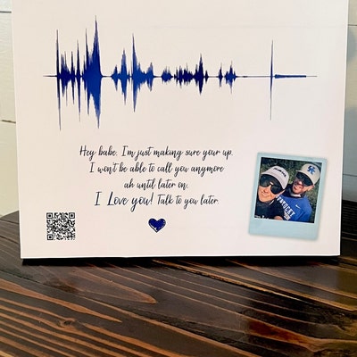 Custom Sound Wave With Lyrics, Printable Digital File, Soundwave Art ...