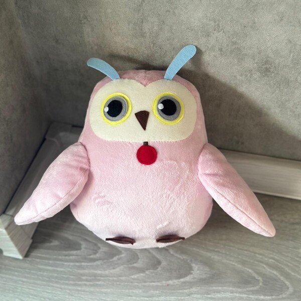 Klampon Plushie, Blue Crocodile Plush, Handmade Stuffed Animal, 10.6in ...