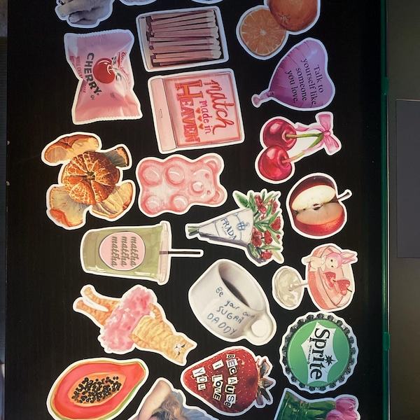 Mystery Sticker Pack - Pinterest Aesthetic Stickers, Junk Journal ...