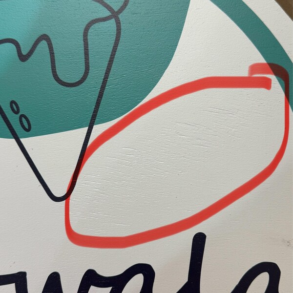 Extra Large Round Farm Sign Ranch Business Sign Raised Text Commercial ...