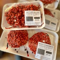 Editable Printable Fake Meat Labels Halloween Prank, Funny Fake Food ...