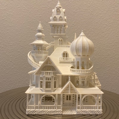 LARGE O-scale Miniature Victorian Collection 7 Nob Hill - Etsy