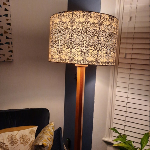 Brer Rabbit Navy William Morris Brother Blue Lampshade 40cm 30cm 25cm ...
