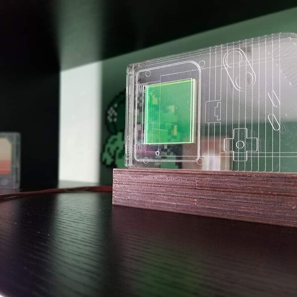 Nintendo Game Boy Light - Bright LED Lamp, Colored Screen Accent - Etsy