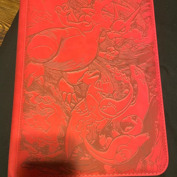 MEGA CHARIZARD X - Pokémon TCG Master Set Binder - Card Art - Etsy