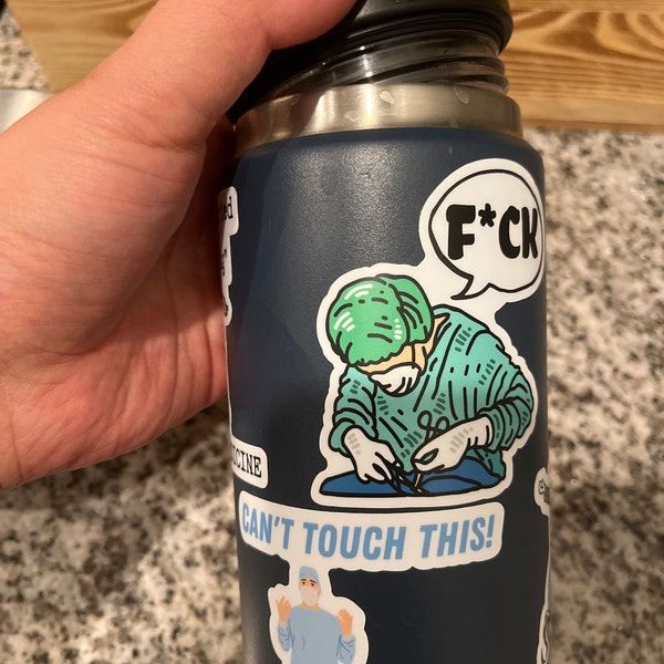 F*CK Sticker,surgeon Sticker,doctor Sticker,veterinarian Sticker ...