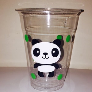Panda Party Cups, Panda Birthday Party Cups, Panda Baby Shower, Panda ...