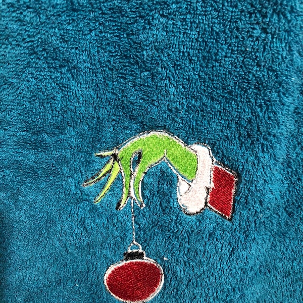 The Grinch Christmas Machine Embroidery Files 4x4 + 6x6 Hoop *INSTANT ...