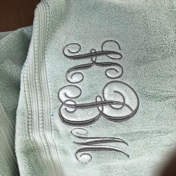 Interlocking Monogram Embroidery Font 4 Sizes Machine BX Embroidery ...