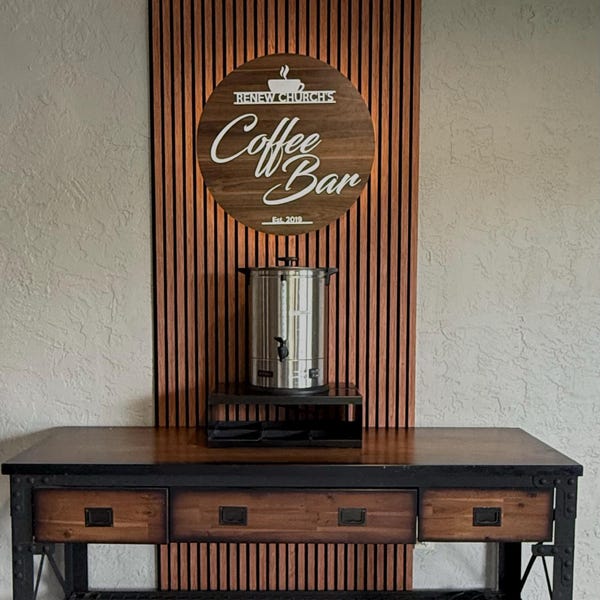 Personalized LED Light Wooden Bar Sign, Custom Embossed Wood Bar Sign ...