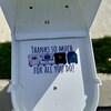 Thank You Mailbox Decal, Mailman Sticker, Mailbox Sticker, Mailbox ...
