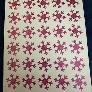 1/2 Inch Mini Flower Sticker Sheet 13mm Small Flower Stickers Tiny ...