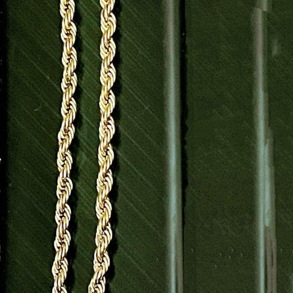 Personalized Coin Necklace With Rope Chain - Circle Pendant Necklace ...