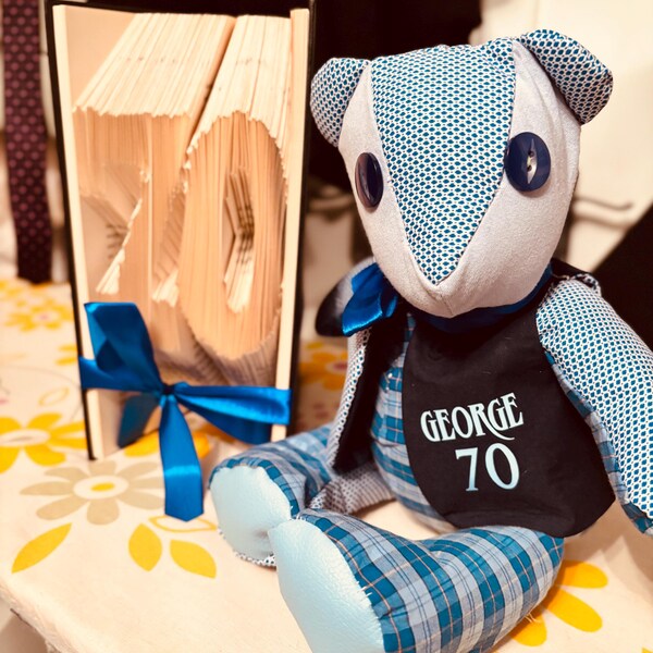 Memory Bear Pattern & Step-by-step Sewing Tutorial Teddy Bear Sewing ...