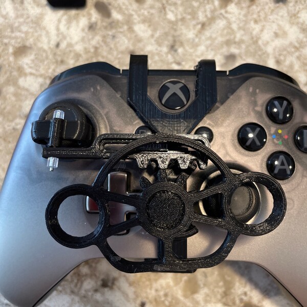 Xbox One 3D Printed Steering Wheel - Includes Both New Remote and Old ...
