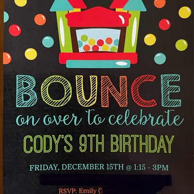 Slumber Party Text Invitation Girl, Pink and Gold Slumber Party ...