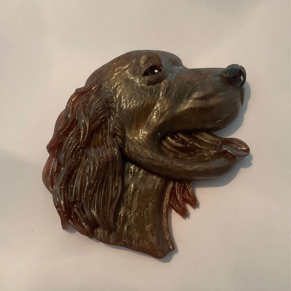 Setter Spaniel Dog Silicone Mould Food Safe for Cake Toppers, Resin ...