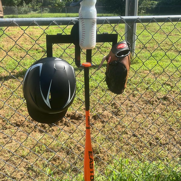 Dugout Buddy.. Perfect to Hold Your Bat, Helmet, Gloves and Drink..made ...
