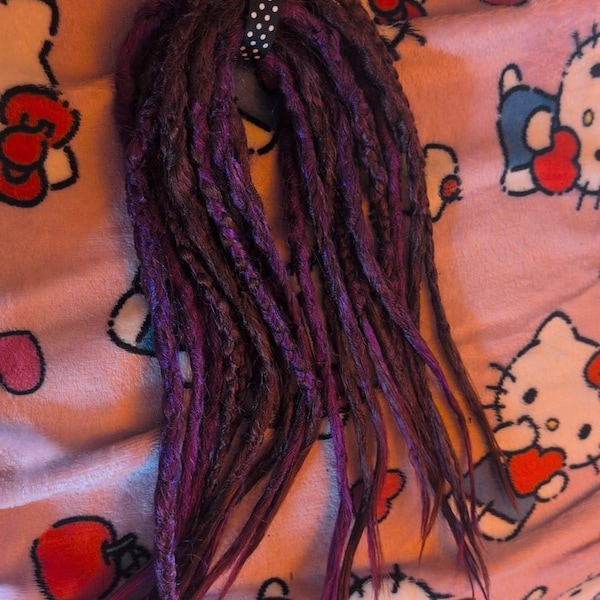 Emo Wig Scene Kid, Black Wig Red, Medium Length Wig Shag, Alternative ...