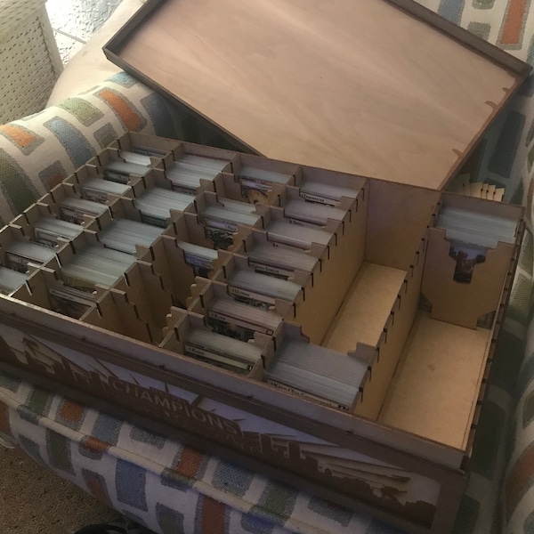 Champion Box Marvel Champions the Card Game Storage Solution LCG Card ...