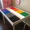 Building Bricks Table, Kids Building Blocks Table , Kids Large Table ...